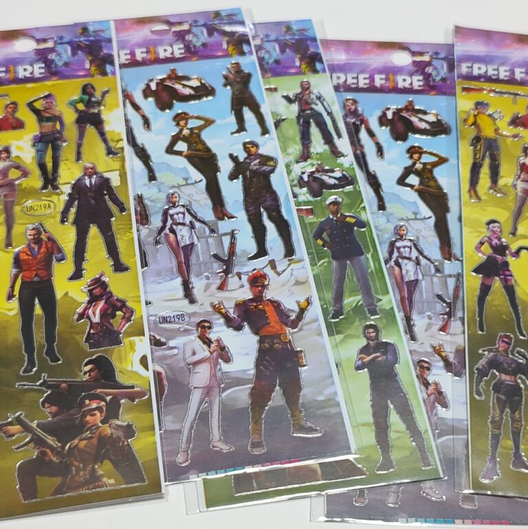 Sticker Free Fire c/u