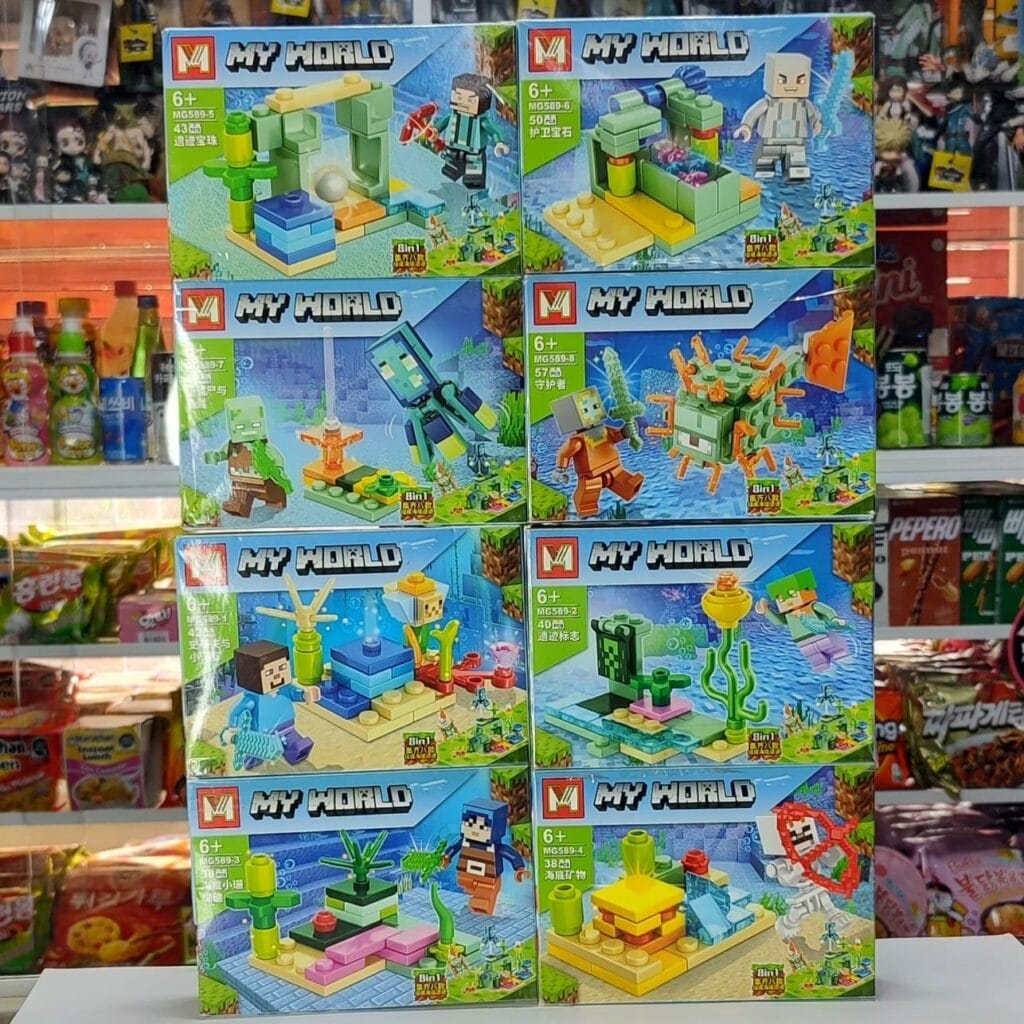Lego My Word x 8 Los monumentos submarinos