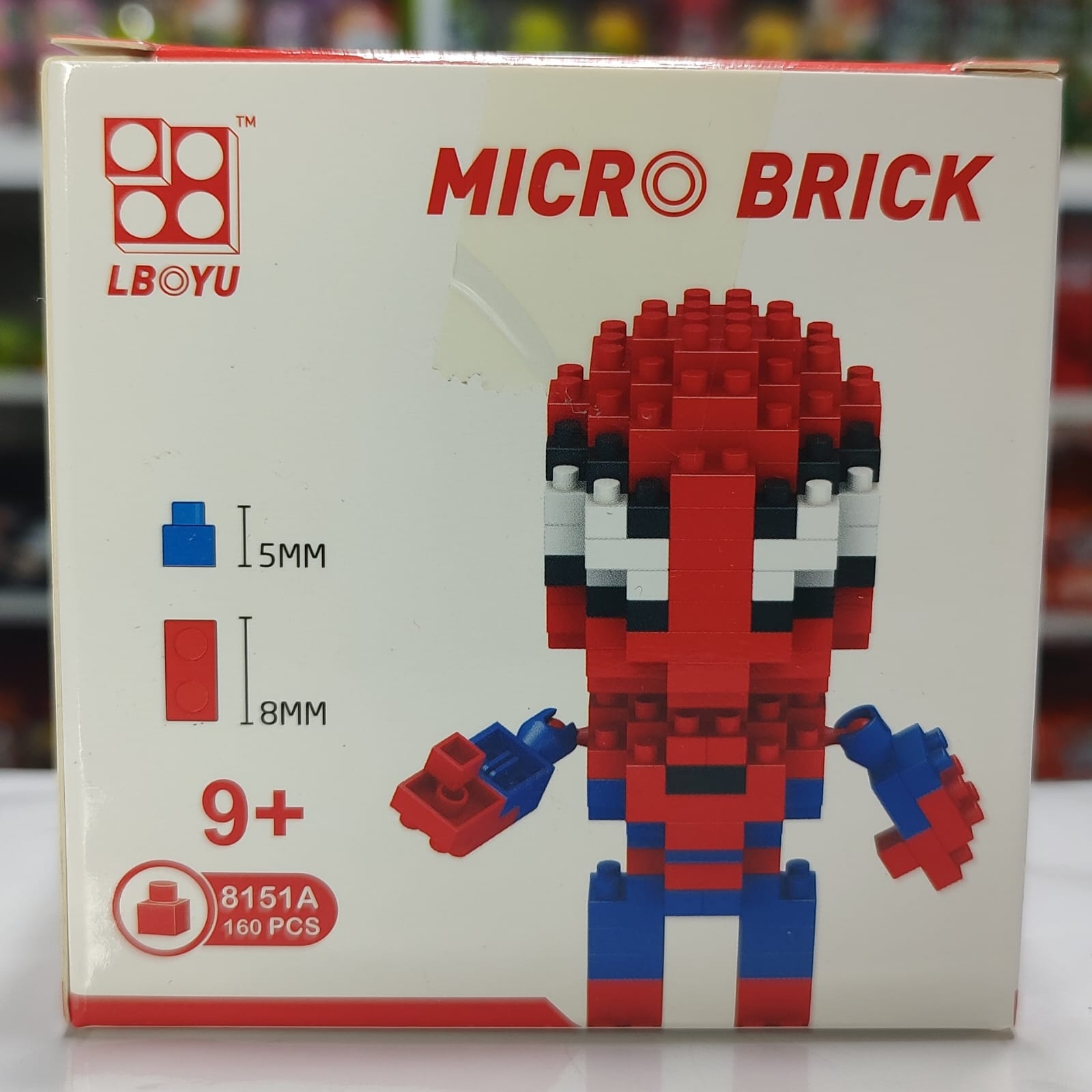 Pogo Spider Man 160pcs