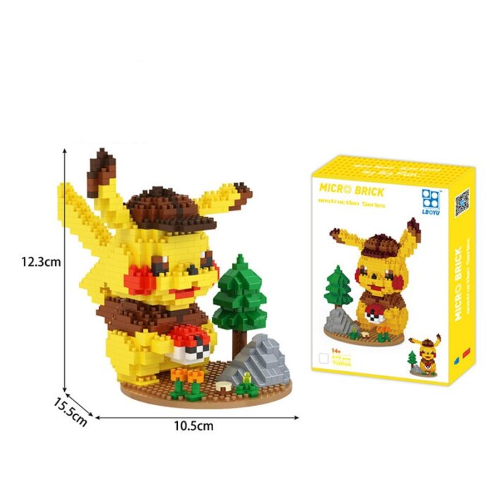 Micro Brick Pikachu 775PCS – Pokemon
