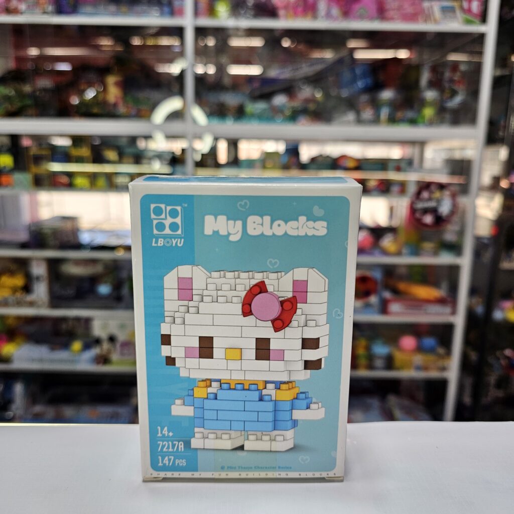 MICRO HELLO KITTY 147PCS AZUL