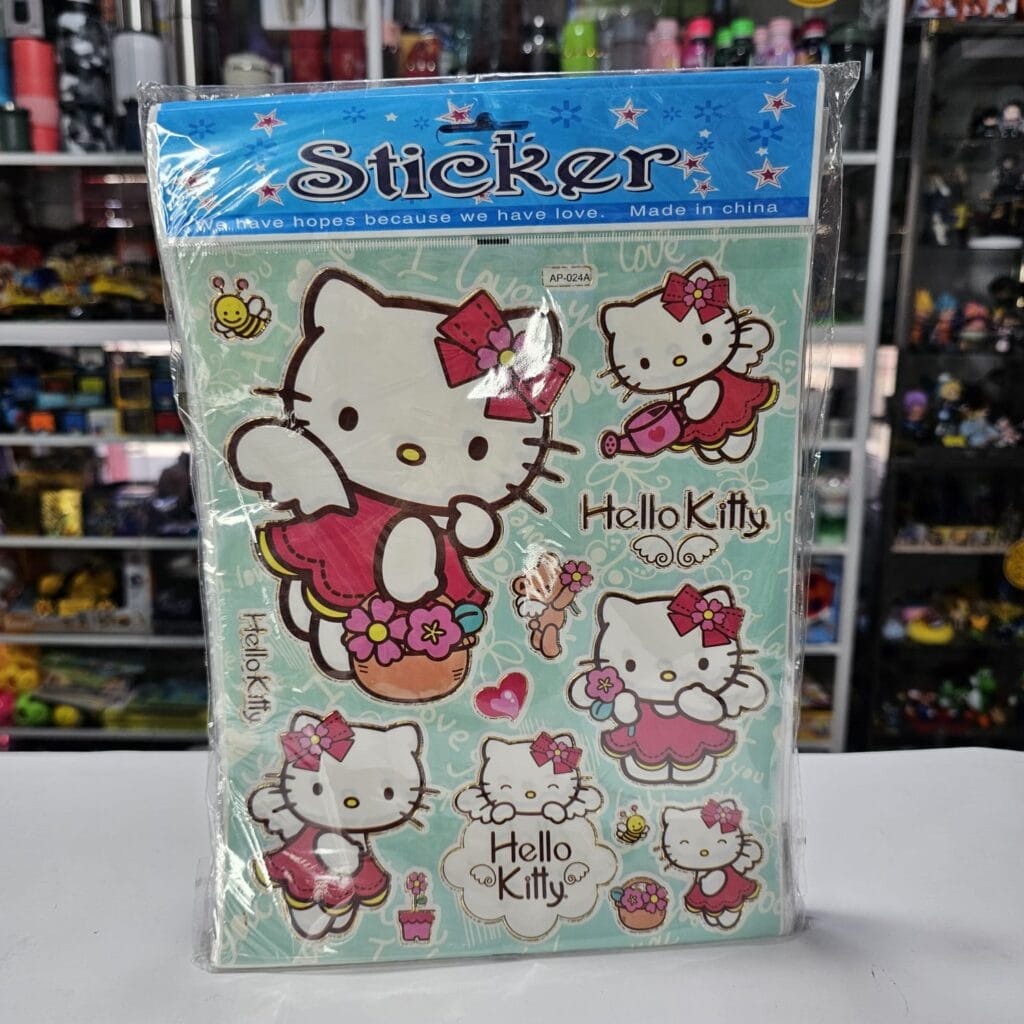 Plancha Stickers Hello Kitty