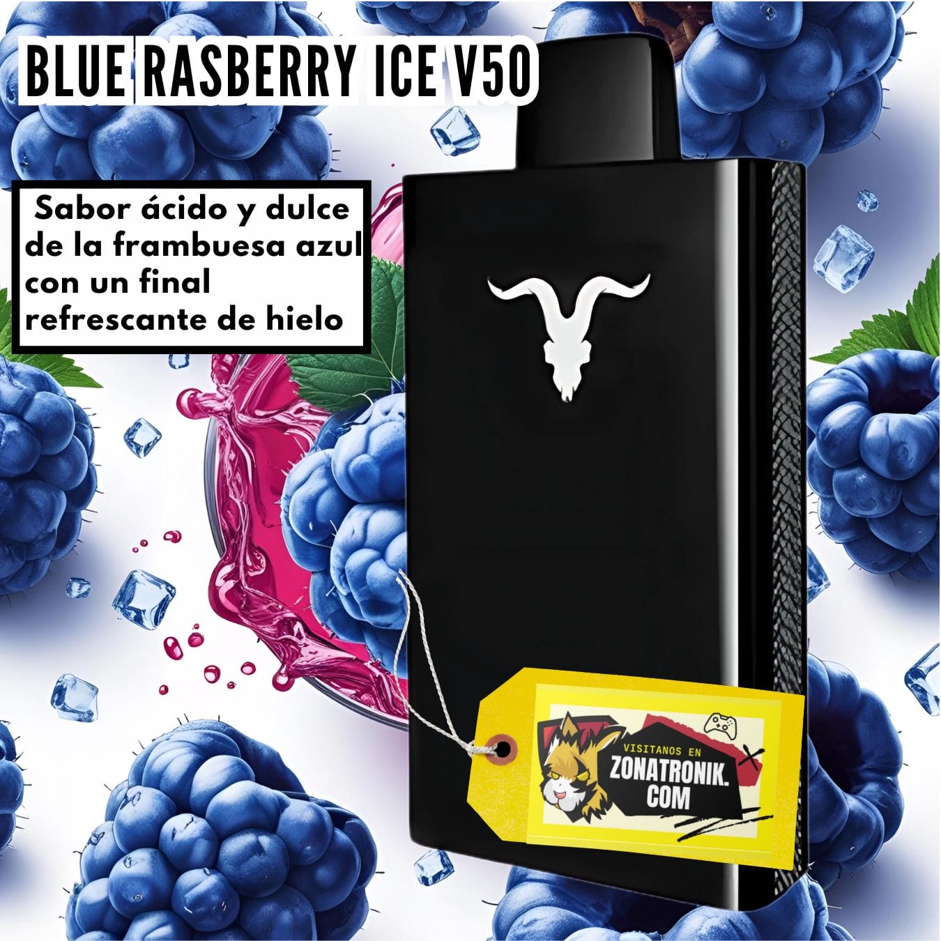 IGNITE V50 BLUE RASBERRY ICE