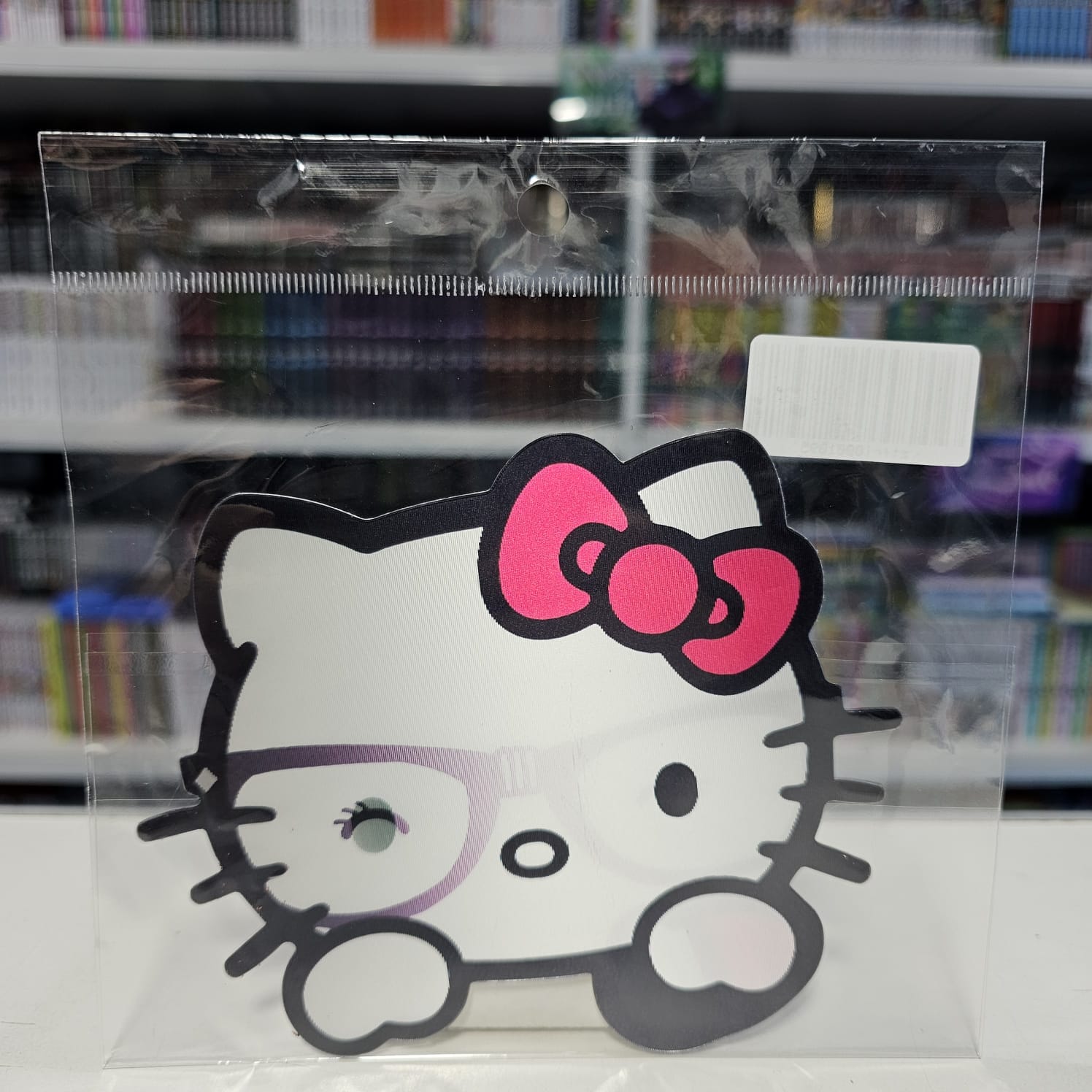 STICKERS 3D HELLO KITTY CON LENTES